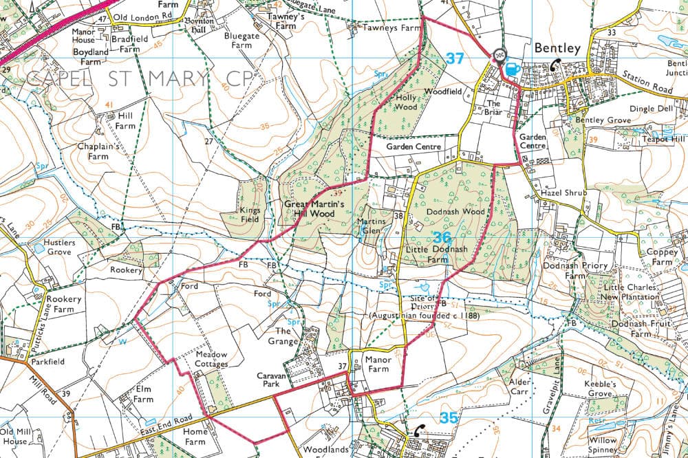 Sarah’s Bentley Walk - Friday 6th July - Ipswich Outdoor Group