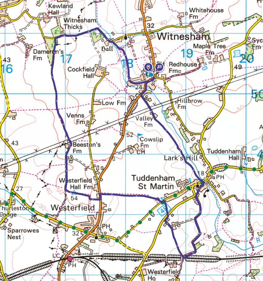 Witnesham Wander: Wednesday 24th January - Ipswich Outdoor Group